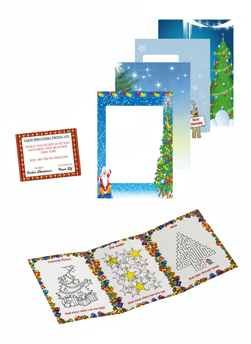 Santa Letter Writing Activity Packs for Schools & Clubs