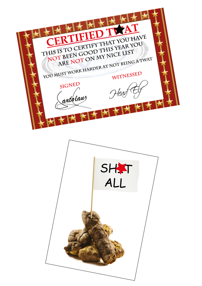 Naughty Adult Santa Letter plus Extra's - A Great Christmas Win...